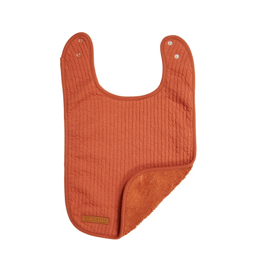 Bib Pure rust red | Little Dutch